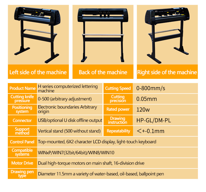 24 inches Professional Cutter Plotter Machine (Large Format Cutter ...