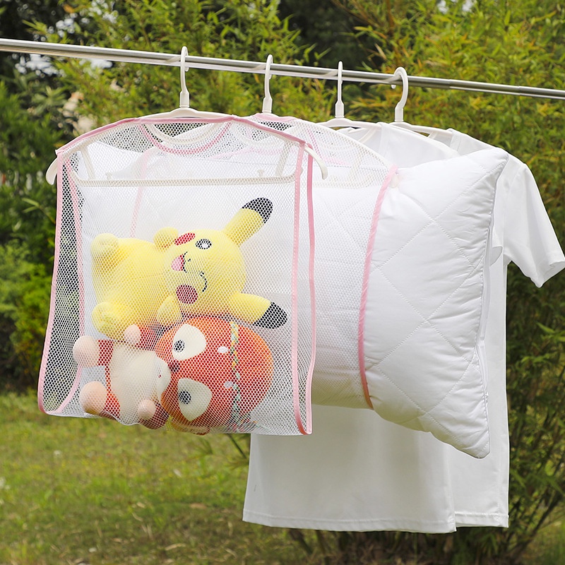 Pillow Drying Rack Underwear Hanger Mesh Storage Holder Clothes Rack ...