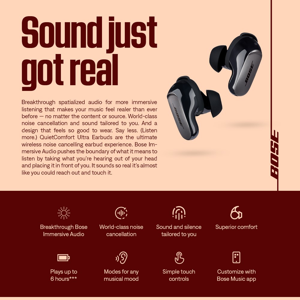 Bose QuietComfort Ultra Earbuds | Shopee Philippines