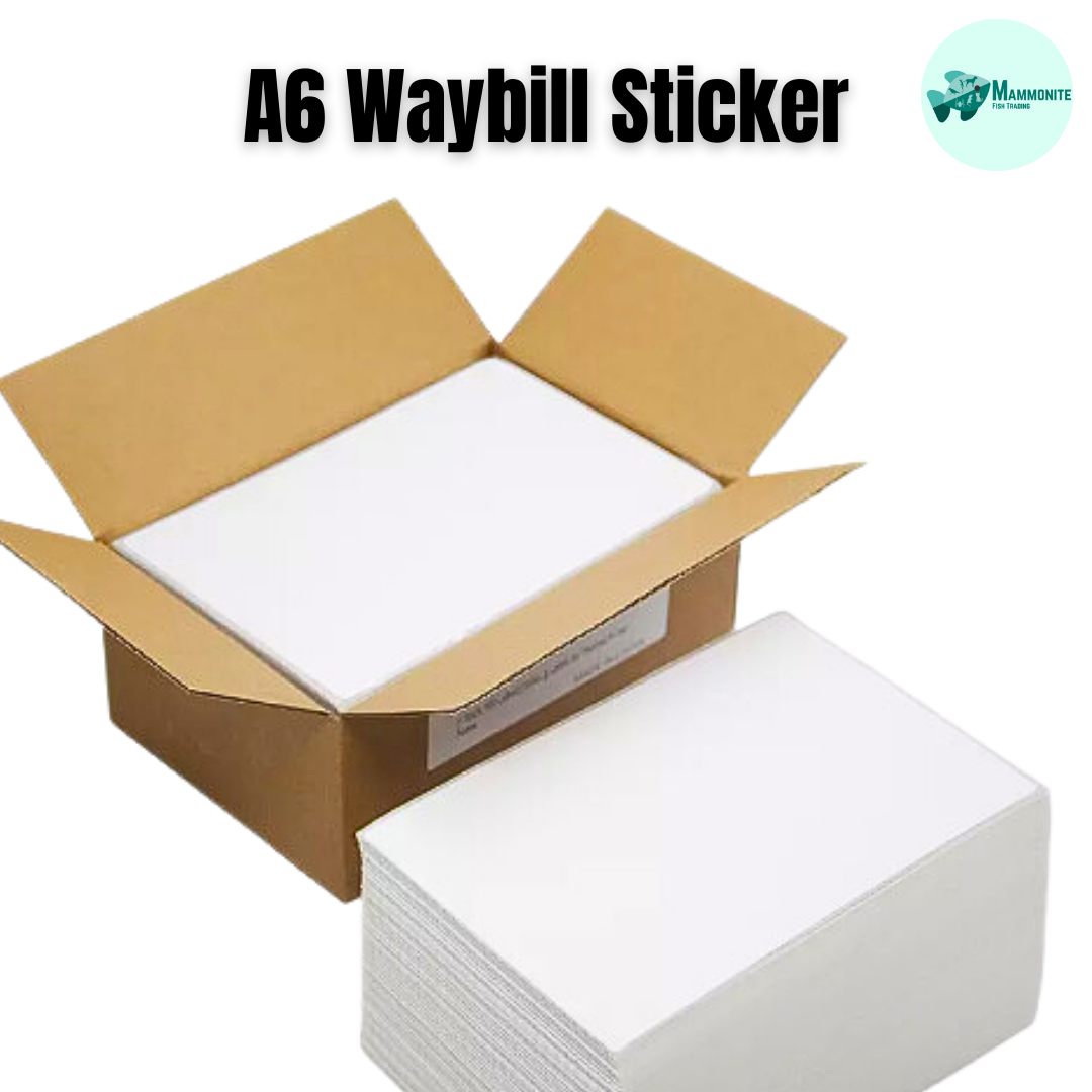 Waybill Sticker FOLD A6 A8 Size Waybill Sticker Thermal Paper Waybill ...
