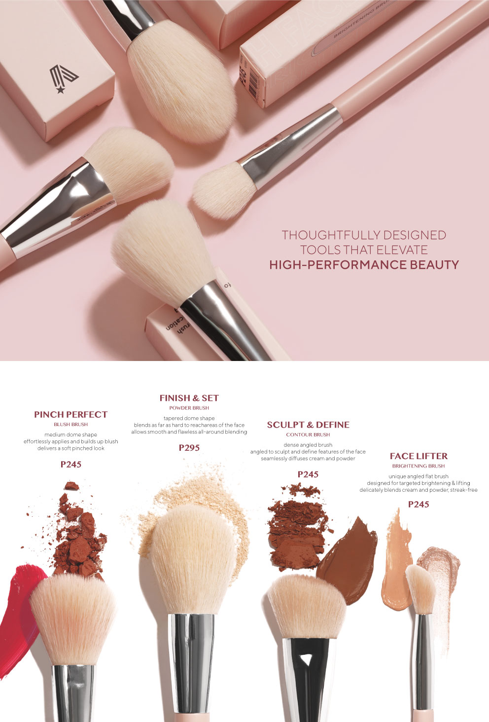 VICE CO. Finish & Set Powder Brush - Makeup Tools, Makeup Brush ...