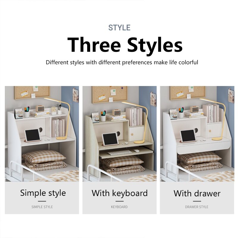 Bed Desk Artifact Bunk Computer Desk Bedroom Simple Learning Writing ...