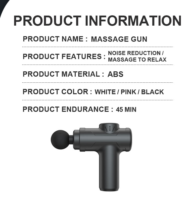 Massage Gun Muscle Relaxation Percussive High Frequency Vibration ...