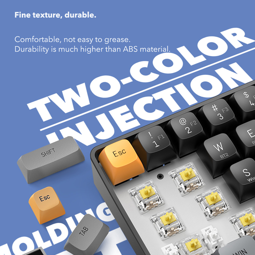 EasyPC| DarkFlash GD68 Mechanical Keyboard Brown Sugar/ Starry Blue ...
