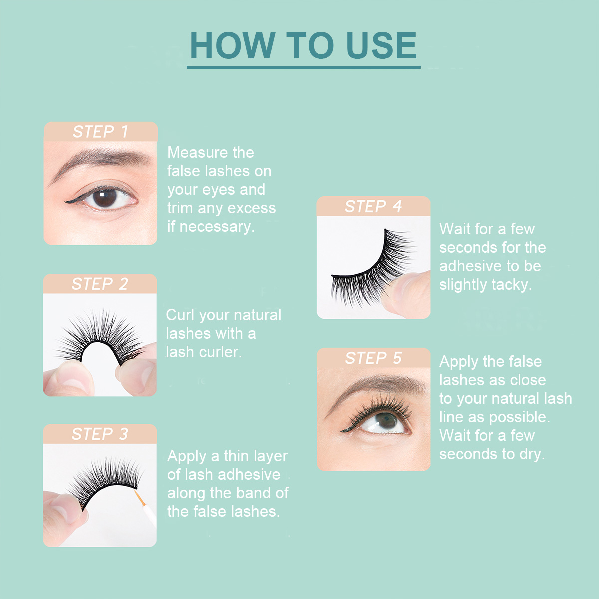 GLAMFIX PERFECT BLINK LASHES- Eyelashes Extension False Eyelashes ...