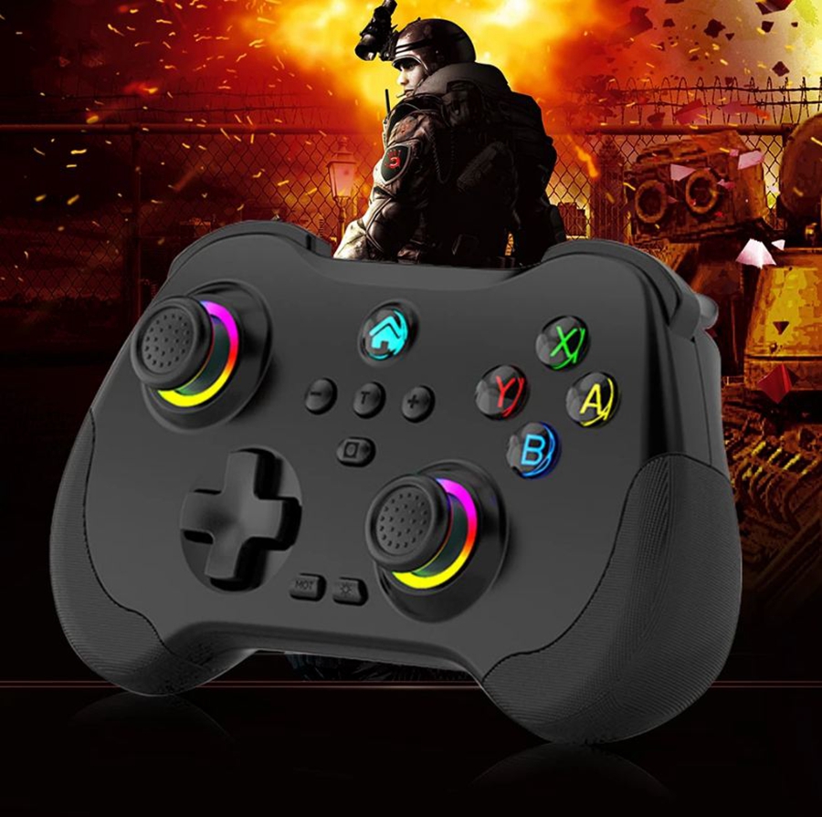 Ipega Z01 Rgb Colorful Light Wireless Gamepad Gaming Controller For ...