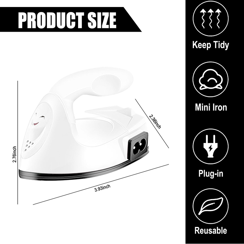 Portable Iron Mini Foldable Garment Iron for clothes Wet and Dry ...