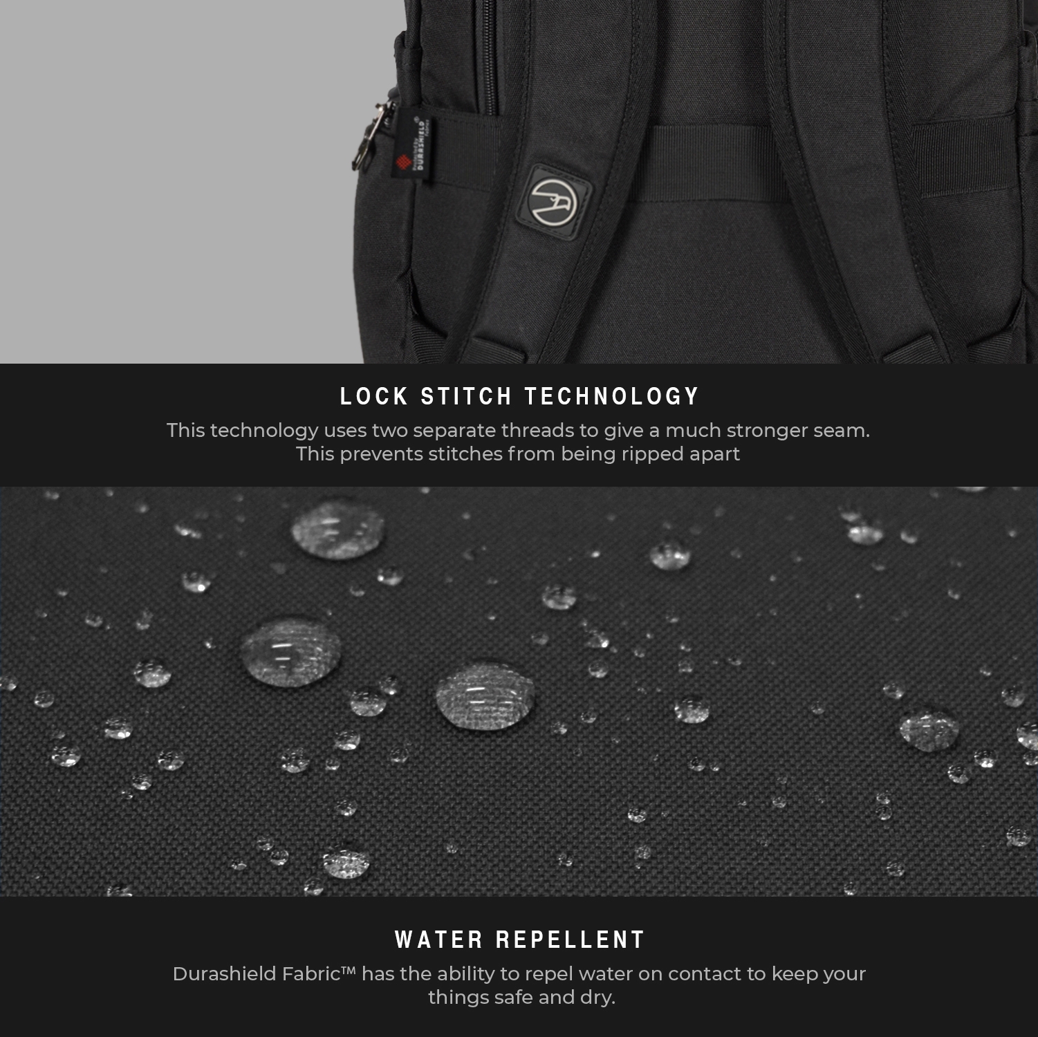 Hawk 5801 Corporate Backpack with VIRUPRO Anti-Microbial Protection ...