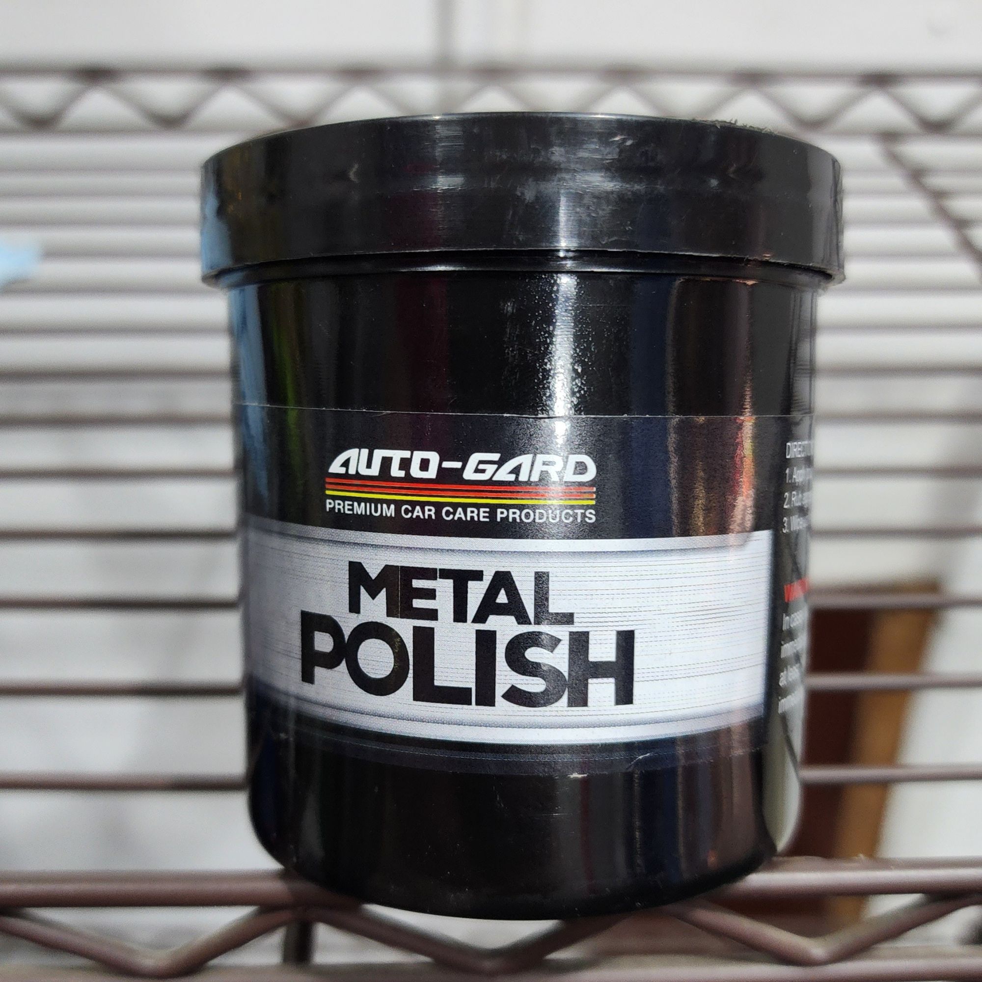 AUTO-GARD Metal Polish 180grams cleans and shines | Shopee Philippines