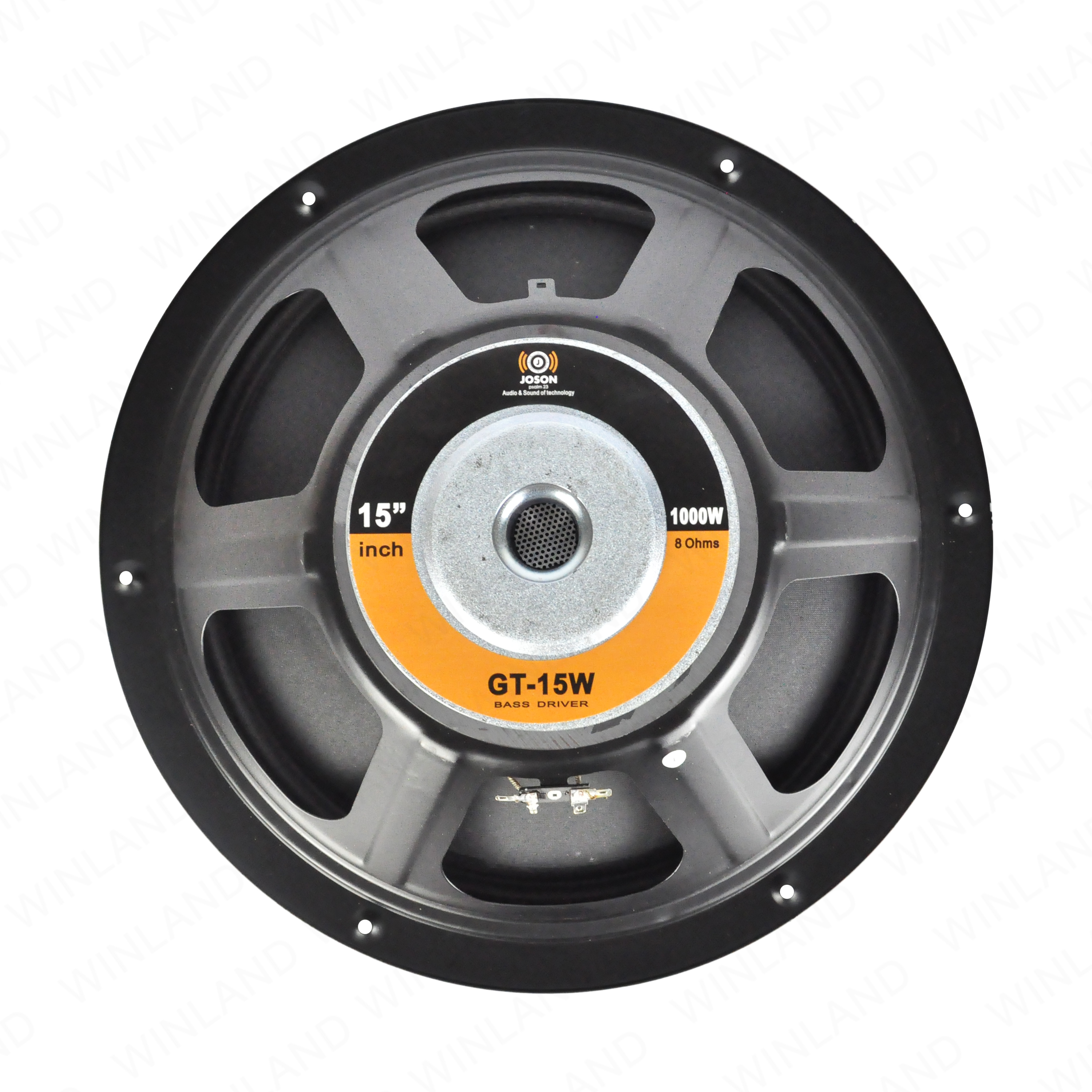 Joson by Winland GT-15W Professional Audio Speaker Subwoofer w/ 500w Rated Power & 1000w Peak ...