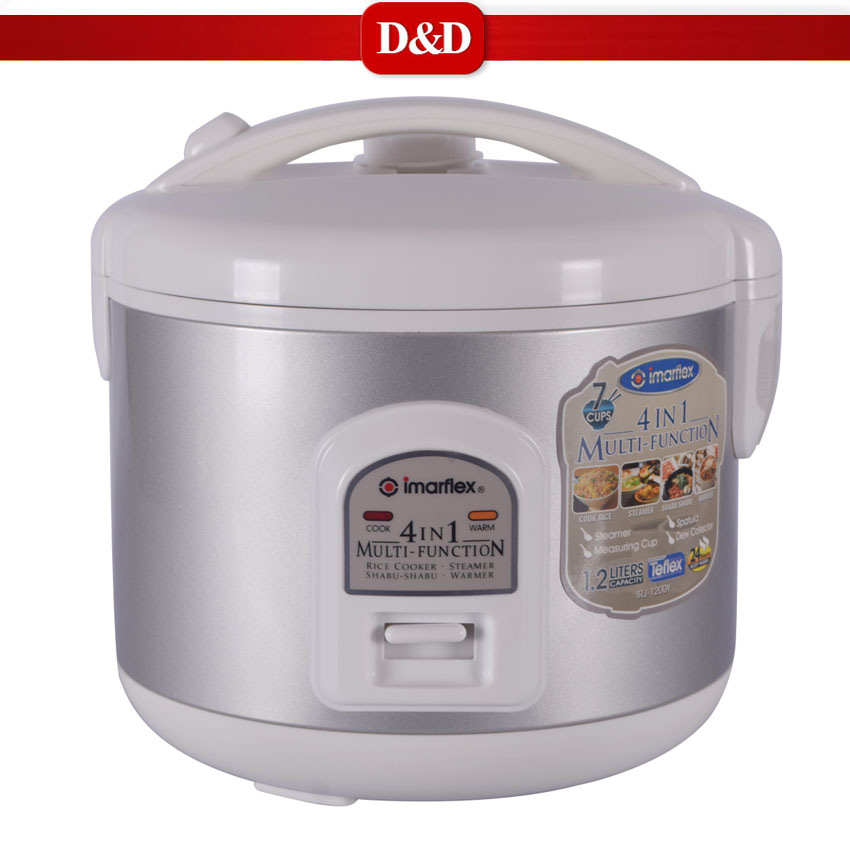 Imarflex IRJ-1000Y 3 in 1 Multi-function Rice Cooker 1.0L 5 Cups ...