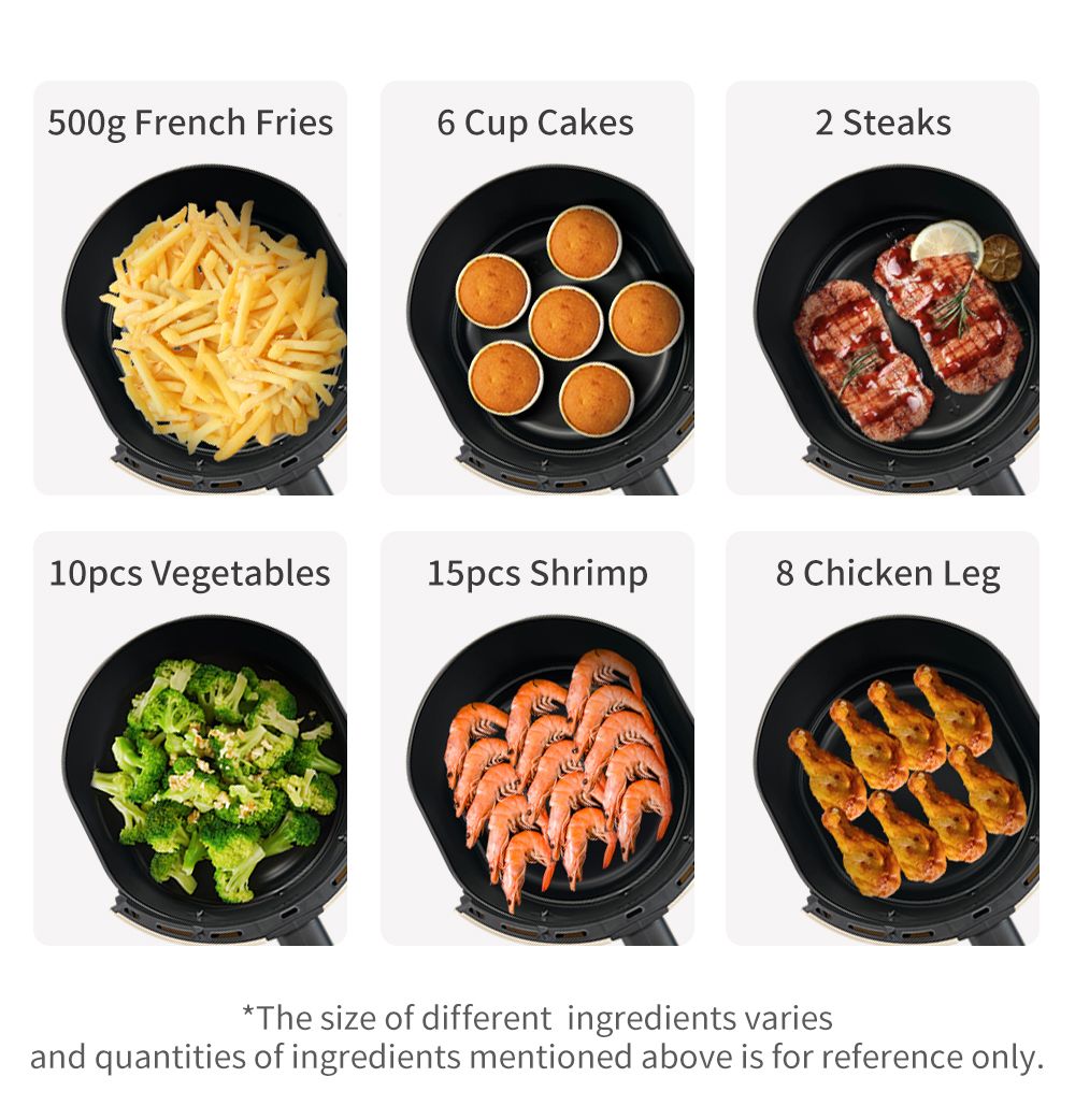 INSSA x Simplus Air Fryer 4L Multi-functional Fryer Electric Oven Oil ...