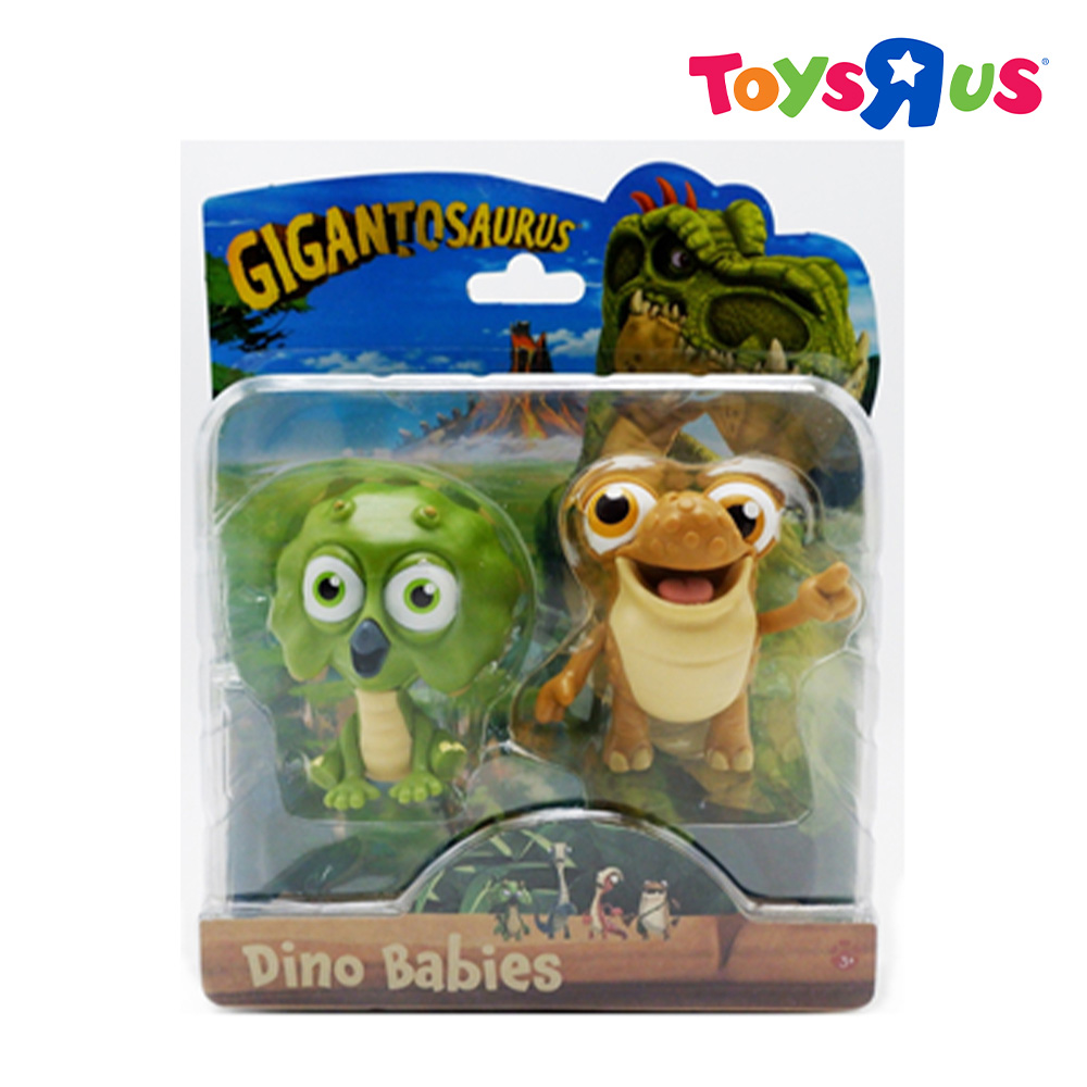 Giganto Dino Babies Tiny And Mazu Action Figures | Shopee Philippines