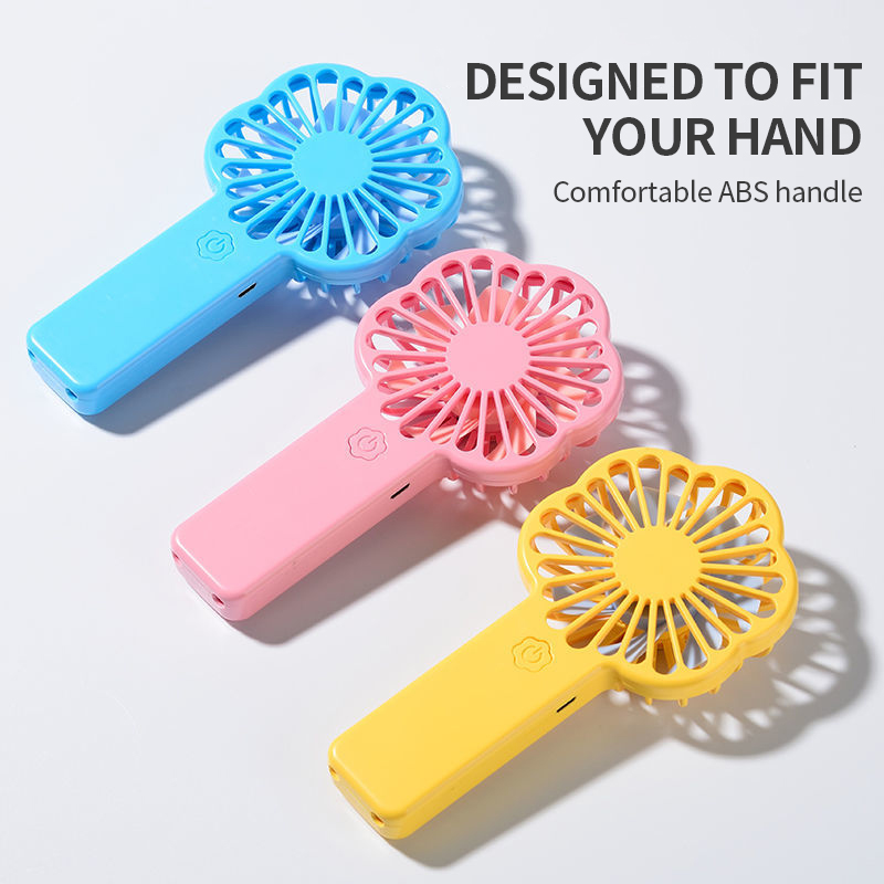 Portable Handheld Fan Mini Rechargeable Hand Fan USB Charging Fan Mini ...