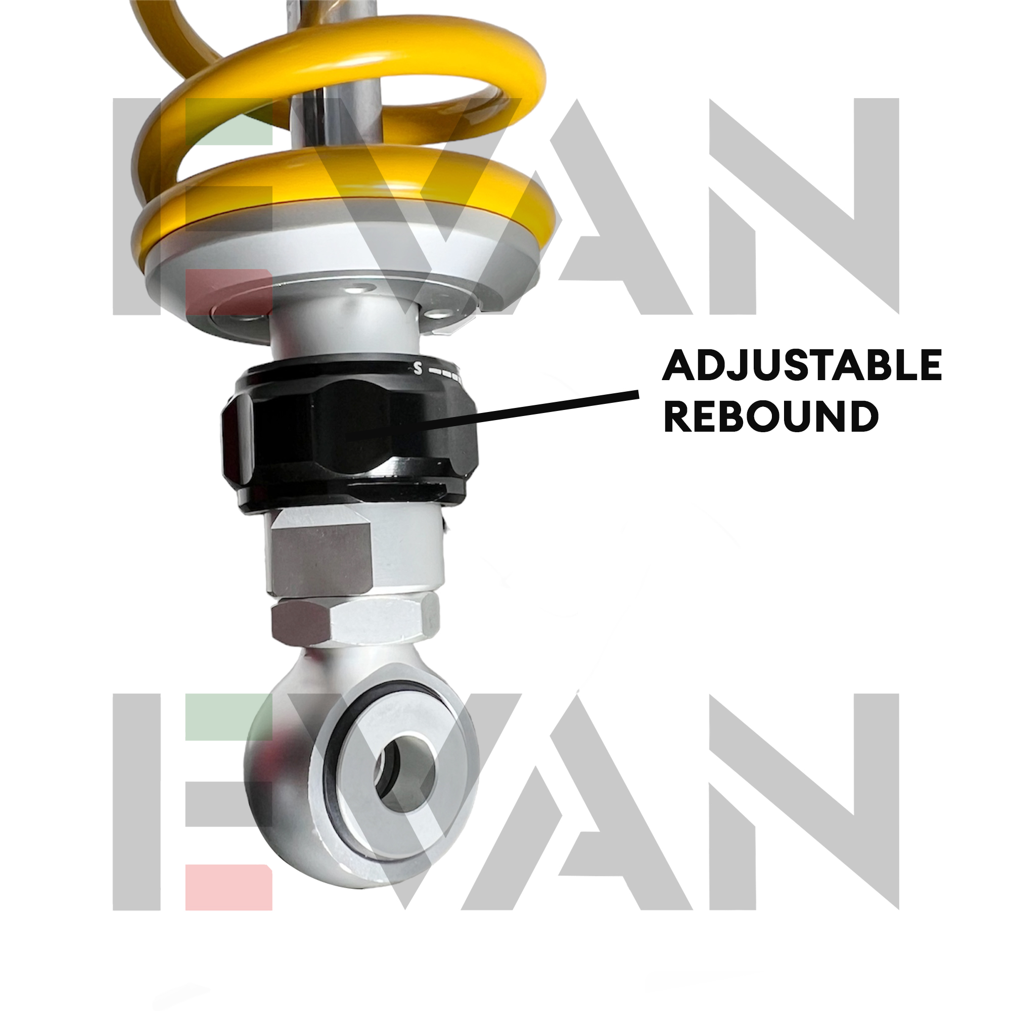 EVAN.PH TRC AI-TECH SERIES SUSPENSION for WAVE/XRM/TMX/CAFE RACER 340mm ...