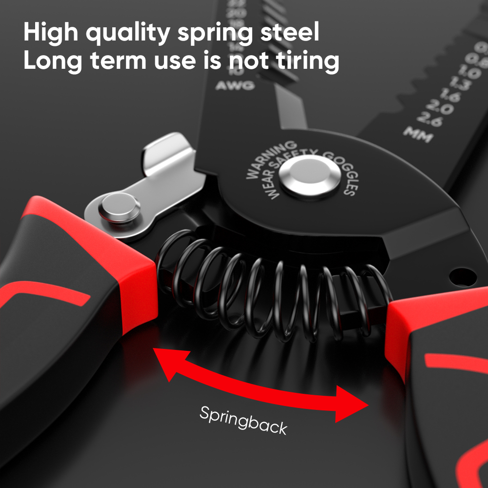 Mitsushi 7-in-1 Wire Stripper Wire Striper-upgrade Cutter Wire Stripper ...