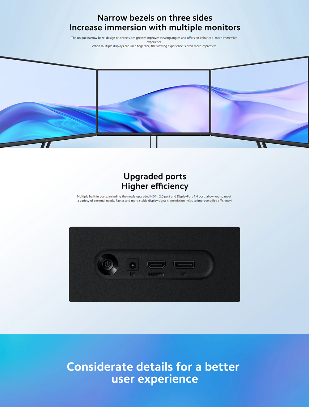 Xiaomi Monitor A27i IPS 27 inch | Shopee Philippines