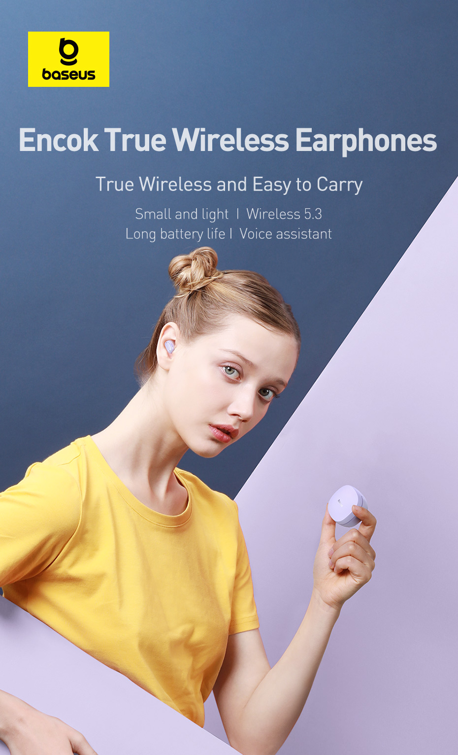 Baseus WM01 TWS Bluetooth 5.3 Earphones Stereo Wireless Headphones ...