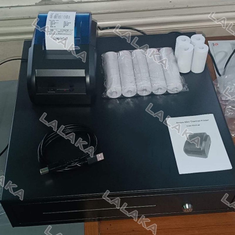 【On Hand】Combo Set A Mobile Thermal Bluetooth Printer Cash Drawer with ...