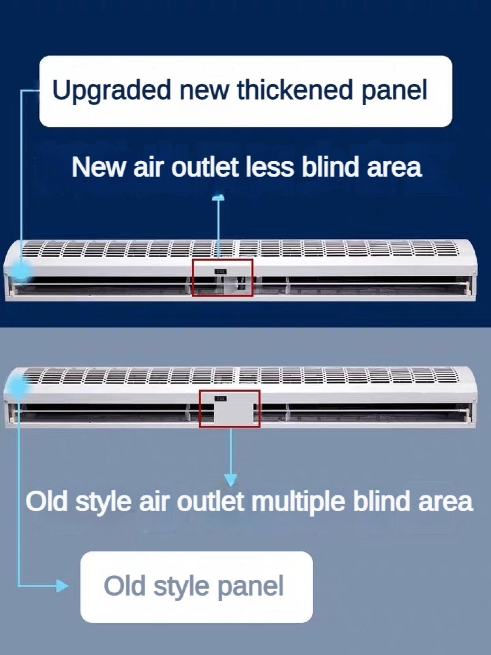 Air curtain blower commercial air curtain machine shopping malls ...