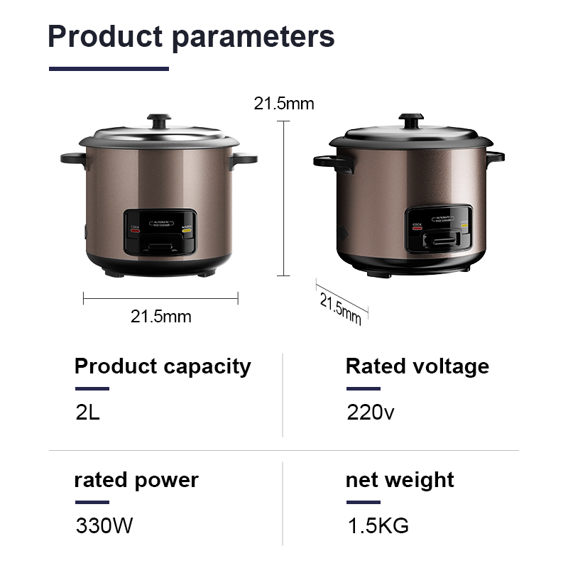 Yowxii Premium Rice Cooker Small/Big 2L 6L Large Capacity Automatic ...