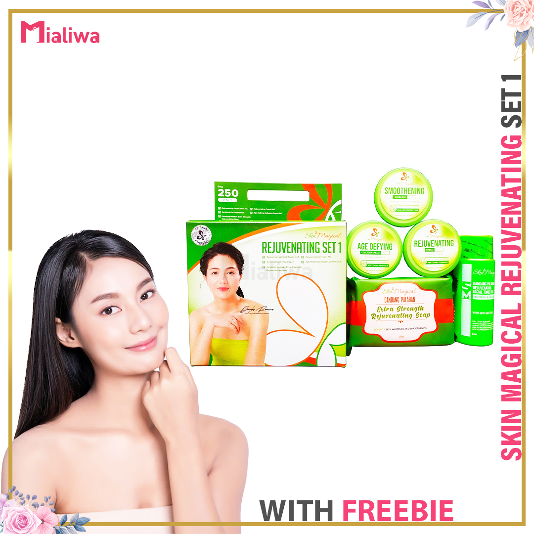 Skin Magical Rejuvenating Set 1 Pampaputi Exfoliating Whitening Anti ...