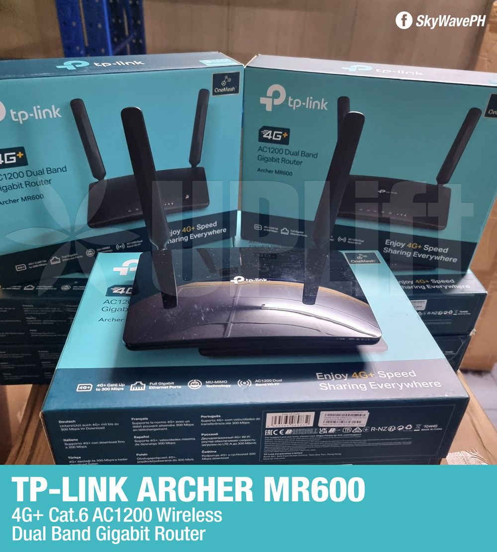 Archer MR600 4G+ Cat6-Class AC1200 Wireless Dual Band Gigabit Modem ...