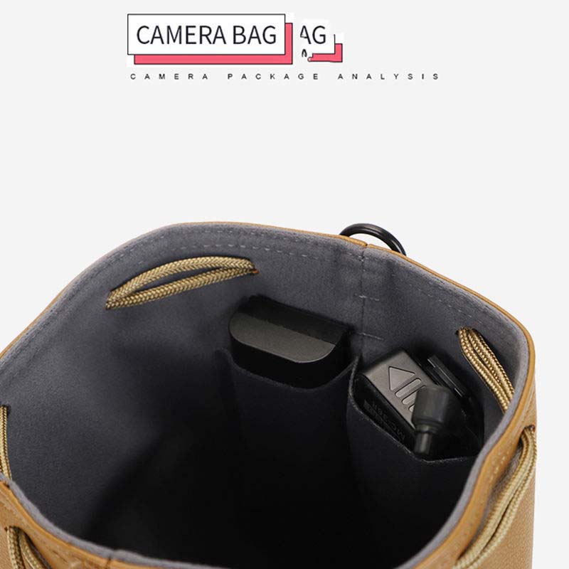 Portable camera storage bag waterproof canvas Camera bag camera bag ...