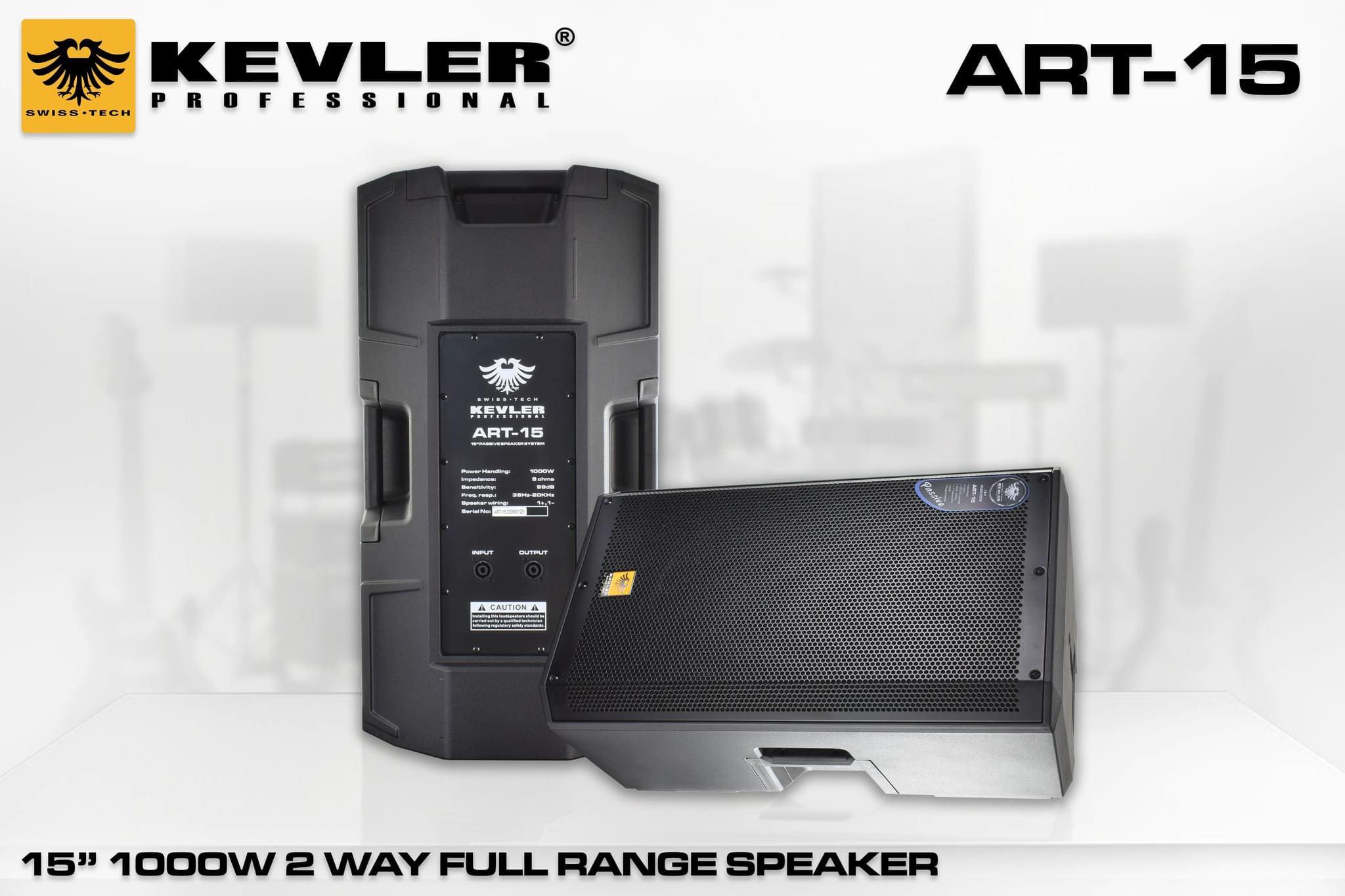 Kevler Professional 2pc ART-15 15 inch 2 Way Bass Reflex 1000 Watts Peak ART-15 ZLX | Shopee ...
