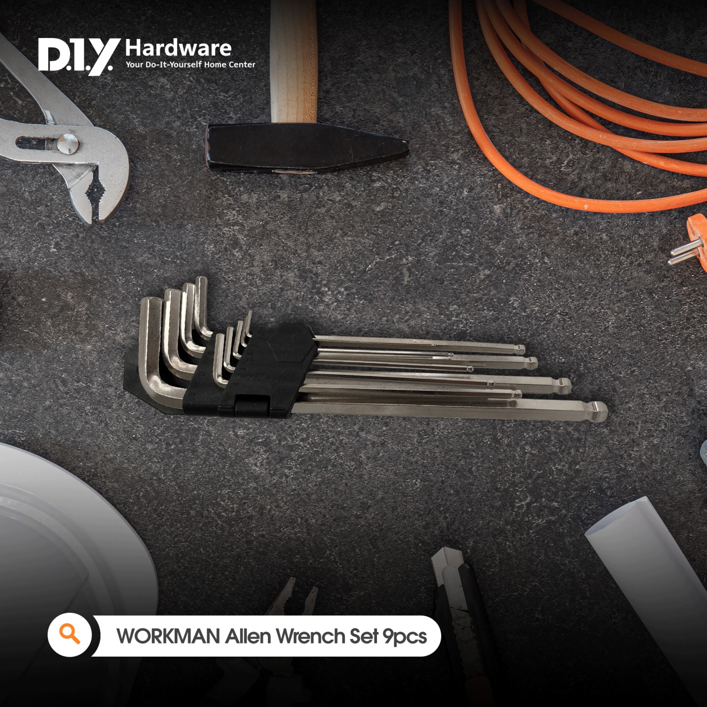 WORKMAN Allen Wrench Set 9pcs | Shopee Philippines