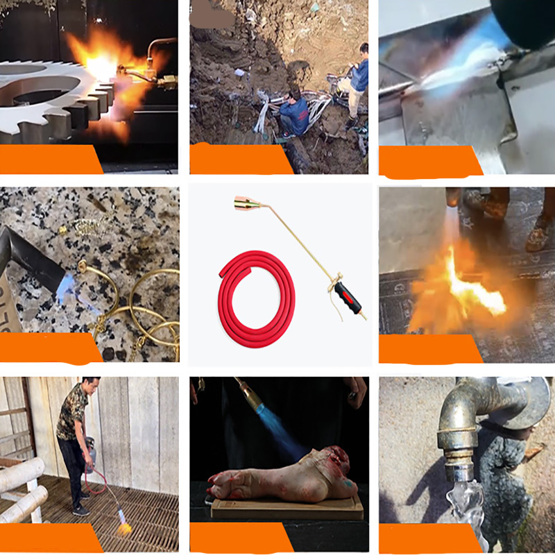 Hoba Liquefied Gas Welding Torch Tool LPG Gas Torch Gun Aluminum Gas ...