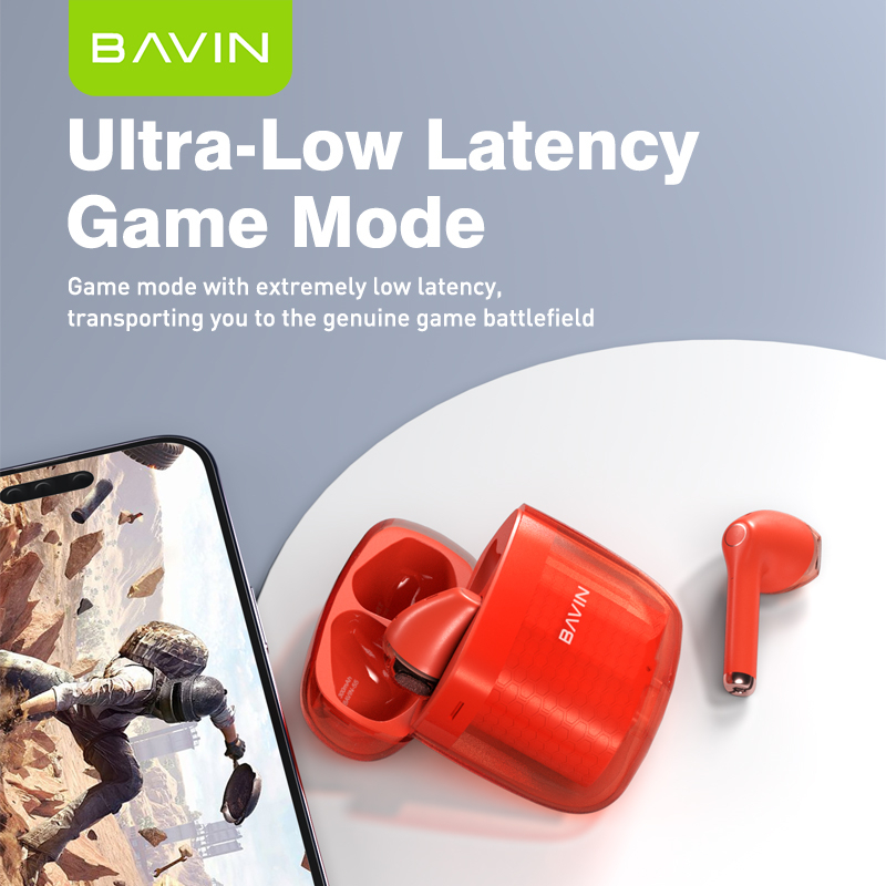 BAVIN BA55 TWS Wireless Bluetooth Earphones Bluetooth Earbuds Touch ...
