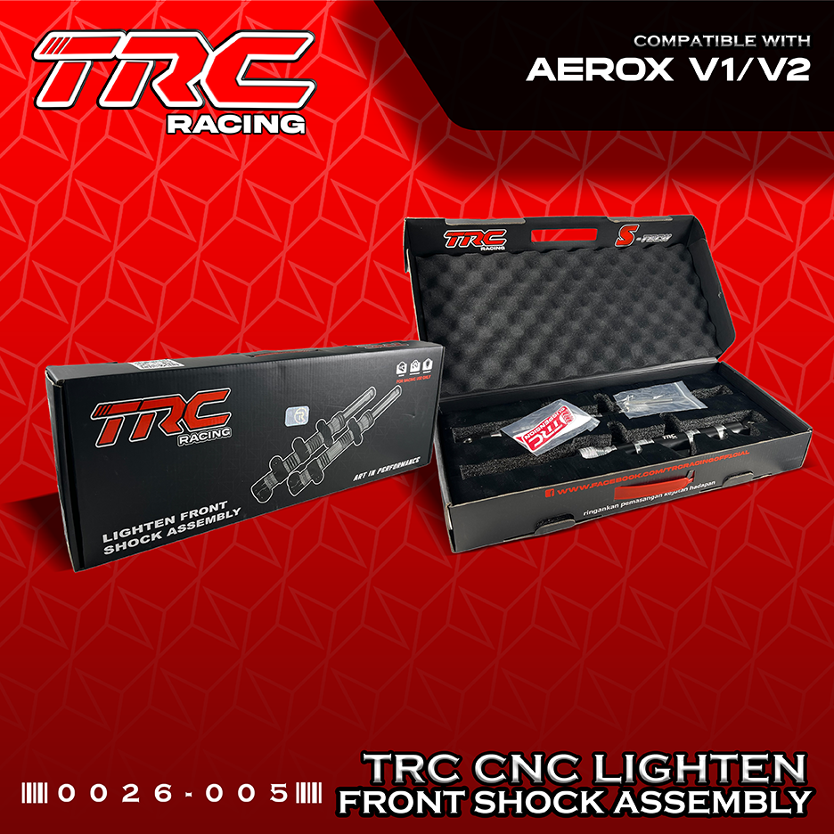 TRC RACING AEROX V1/V2 LIGHTEN FRONT SHOCK ASSEMBLY 0026-005 | Shopee ...