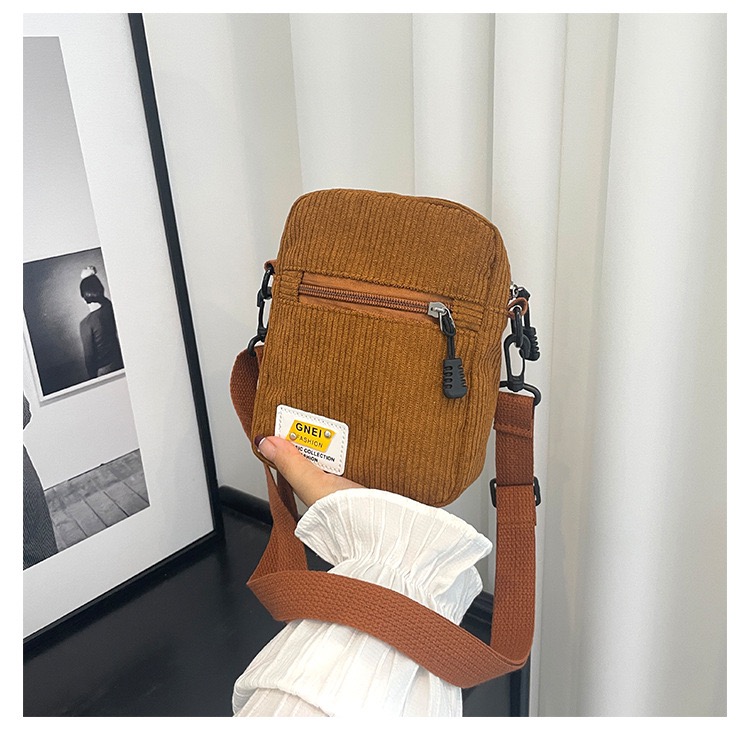 Mumu 2003 Cute Small Corduroy Women Sling Bag Students Shoulder Bags ...