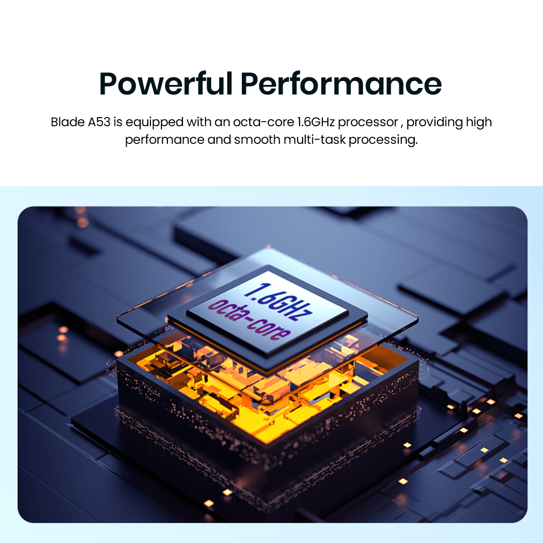 ZTE Blade A53 Smartphone | 2GB+32GB | Unisoc SC9863A1 | 6.52“ HD+ ...