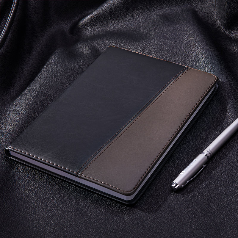 Deli Leather Writing Notebook 40/80 Sheets For Business Meeting Minutes ...