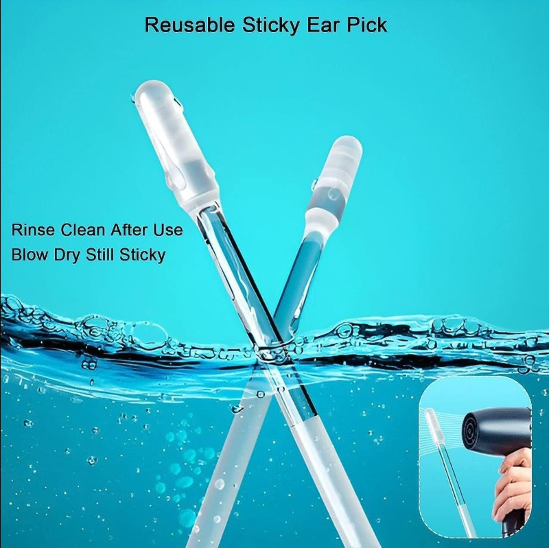 Earwax Removal Stick, Wax Remover for Ears | Adhesive Ear Cleaner ...