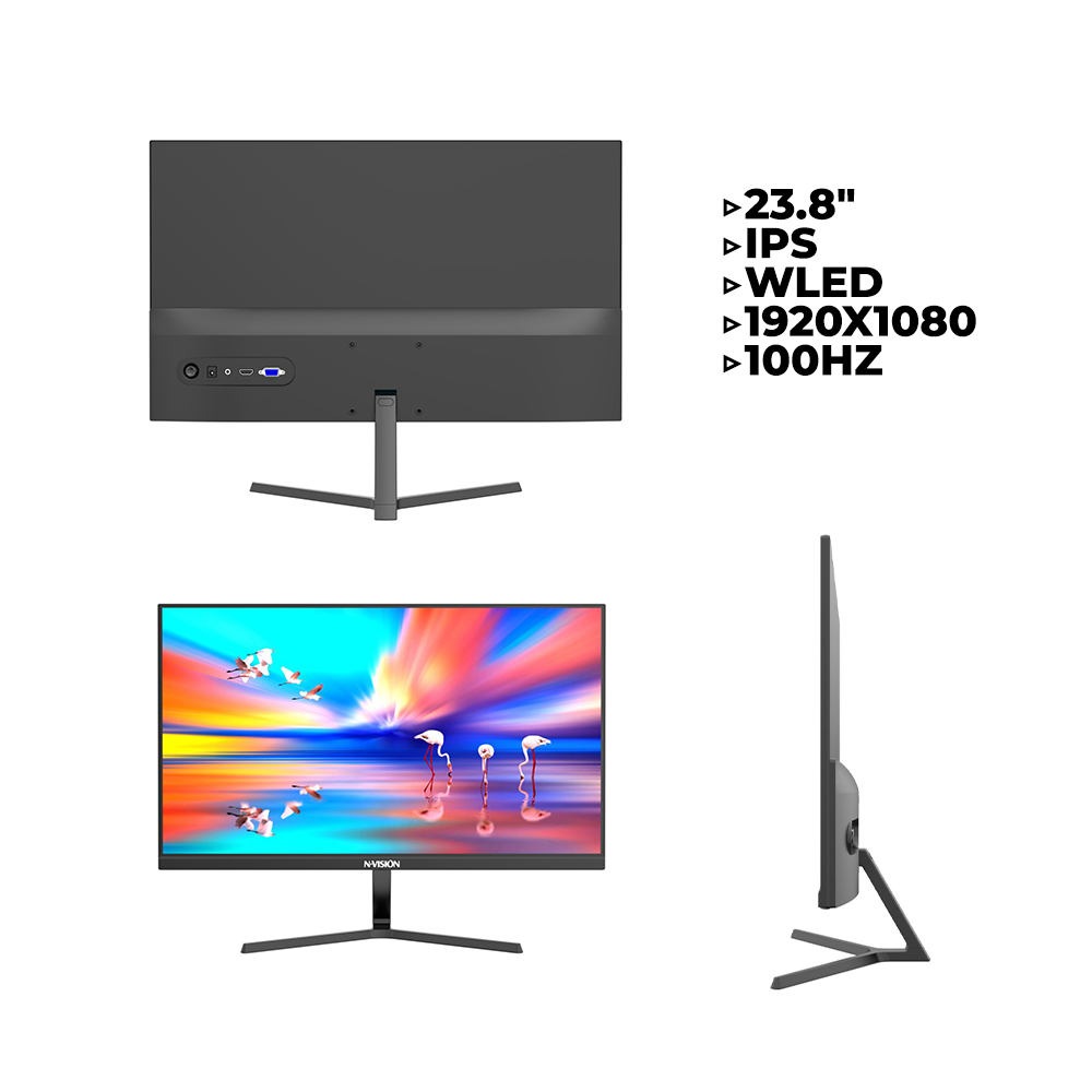 EasyPC| Nvision N2455PRO-B 100Hz 24 inch gaming monitor| IPS Panel ...