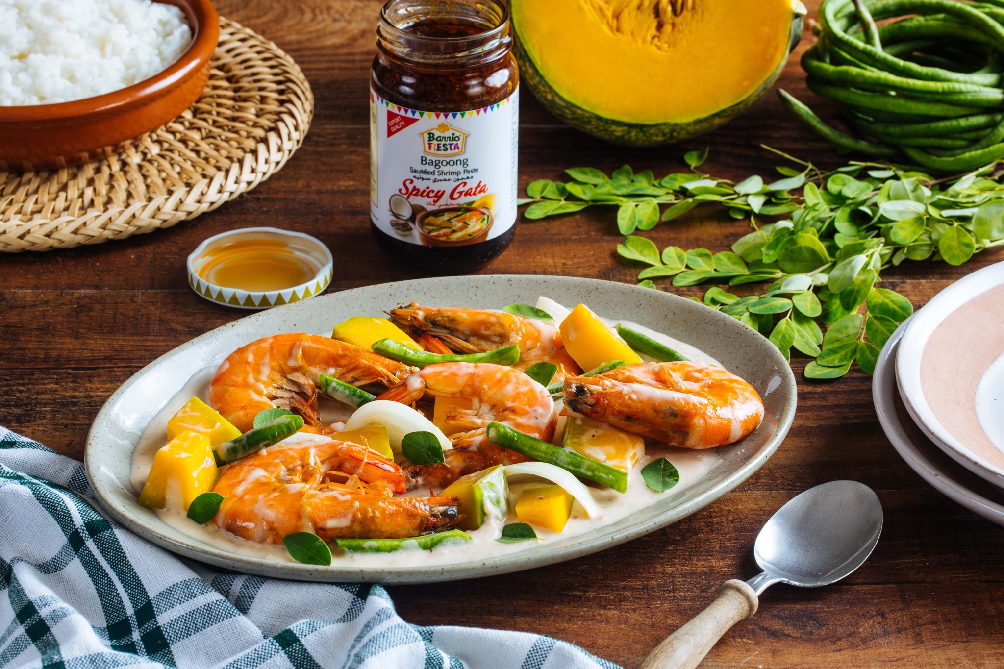 Barrio Fiesta Ginisang Bagoong Spicy Gata 250g - CASE (24PCS) | Shopee ...