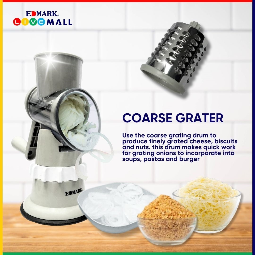 Edmark Smart Cutter With Three Slicing Blades free yoyo whisk | Shopee ...