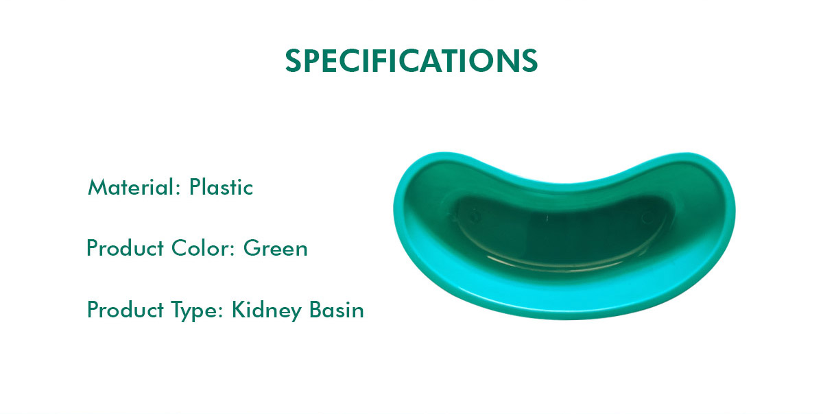 Durable Plastic Kidney Basin - Essential Surgical and First Aid Tray ...