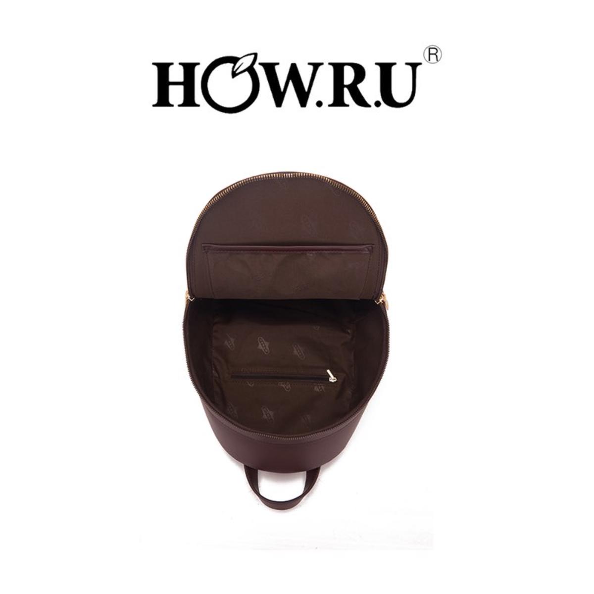 HOWRU NEW DESIGN BACKPACK PU LEATHER | Shopee Philippines
