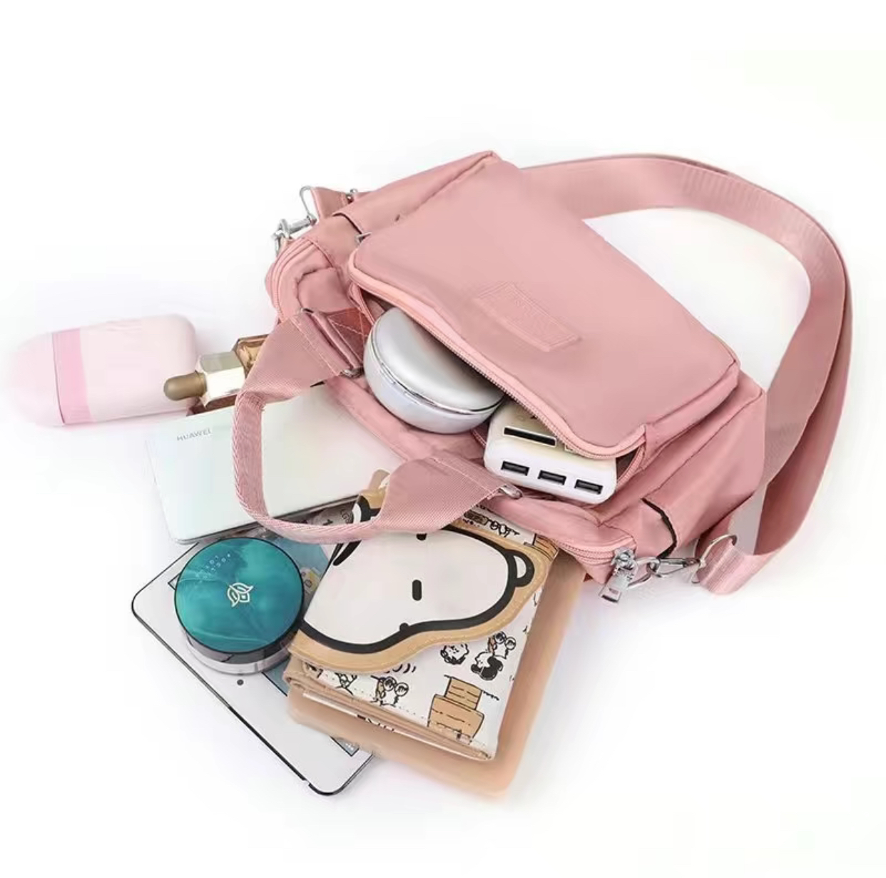 Mumu 5042 Fashion Women Sling Bag Solid Color Students Shoulder Bags ...