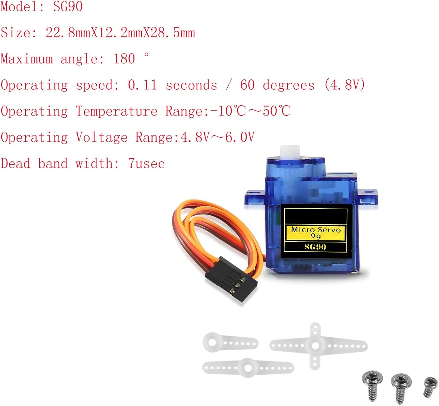 ALLAN SG92R SG90 Micro 9g Servo Nylon Carbon fiber Gears for RC Model ...
