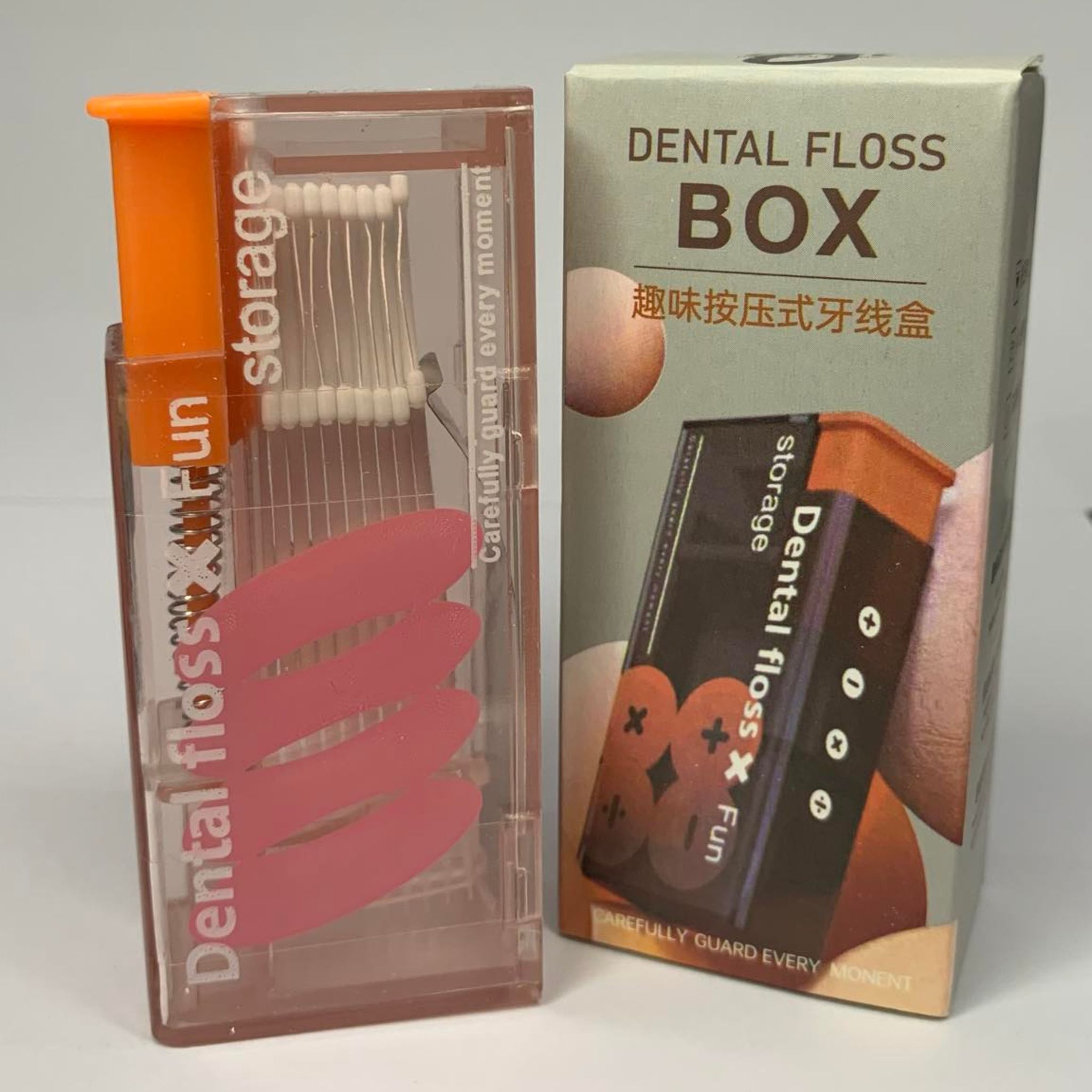 CB.PH Portable Dental Floss Box Automatically Pops Out Dental Floss ...