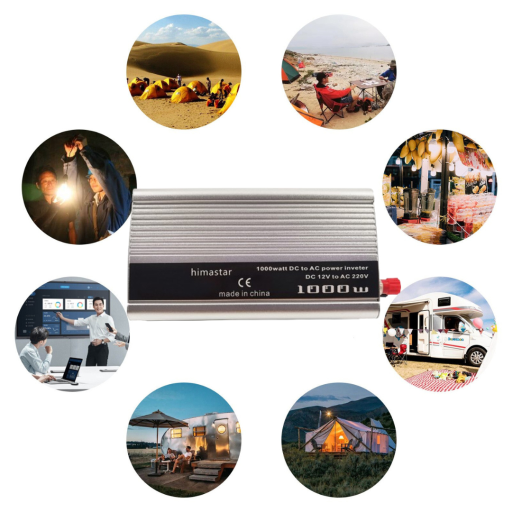 Solar Power Inverter Pure Sine Wave inverter 12v to 220 220W 1000/500W ...