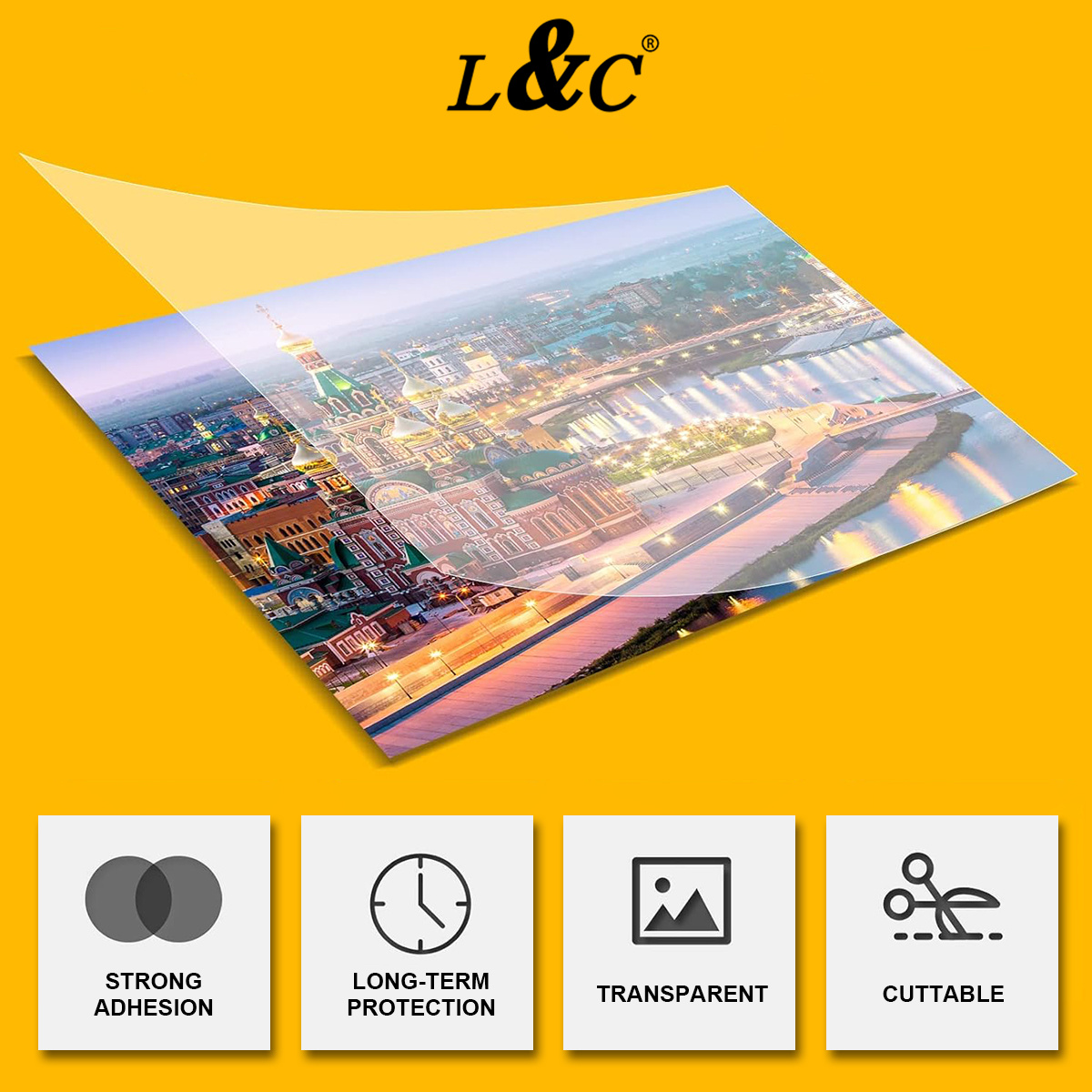 L&C Photo Top A4 Size 80 Micron Cold Laminating Film 20 Sheets | Shopee ...