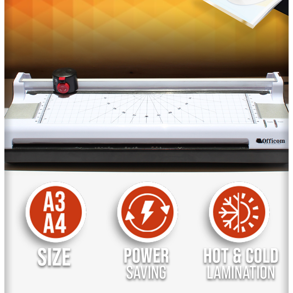 6in1 Laminator 3 Ways Cutter Laminating Machine A3/A4 Multi Functional ...