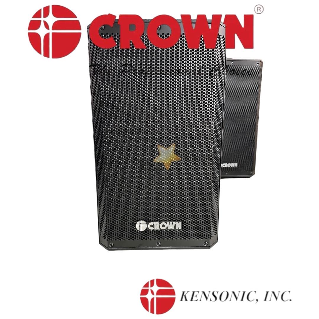 New 2025 Crown RCX-12 12 Inch Professional Baffle 1000 Watts PMPO PLX ...
