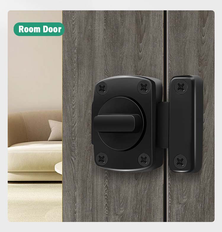 Universal Twist Lock Zinc Alloy Security Thicken Cast Barrel Bolt Slide ...